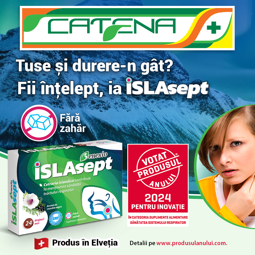 Islasept - Votat Produsul Anului 2024 la categoria Sănătatea sistemului ...