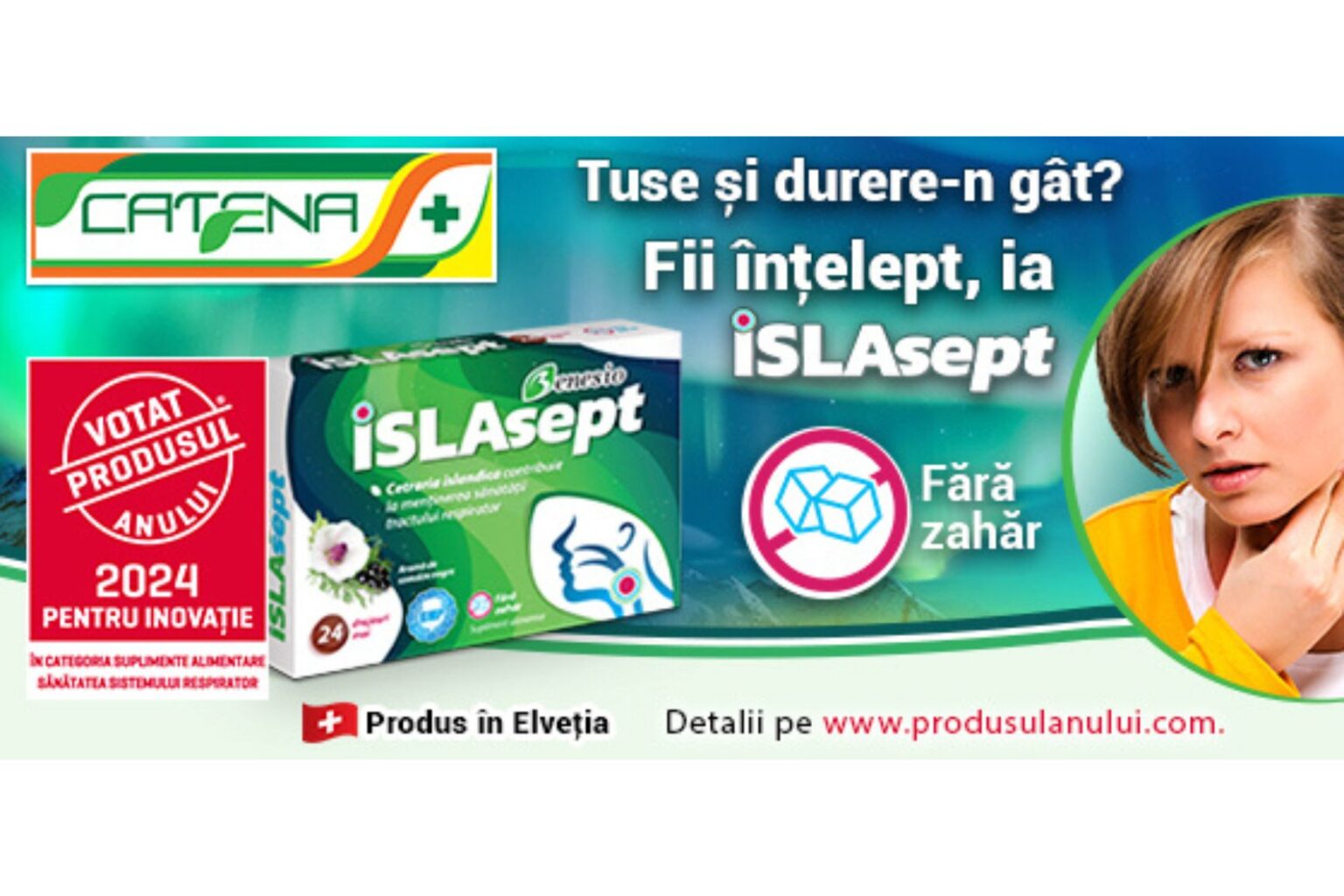 Islasept - Votat Produsul Anului 2024 la categoria Sănătatea sistemului ...