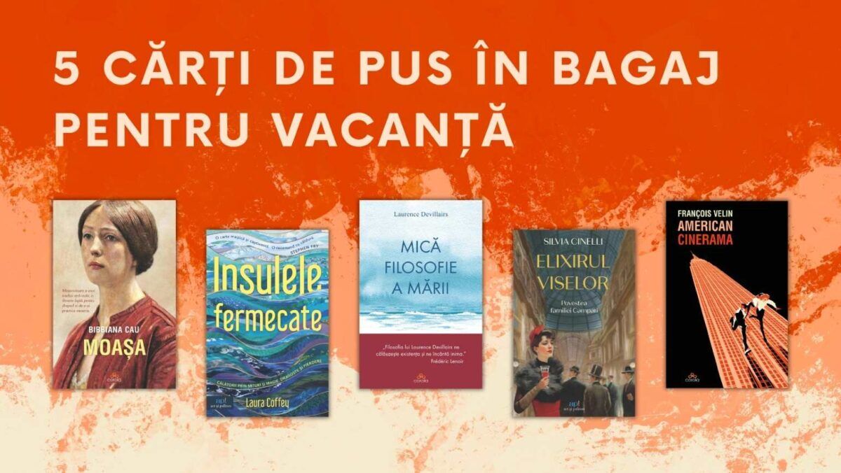 Carti de pus in bagaj pentru vacanta